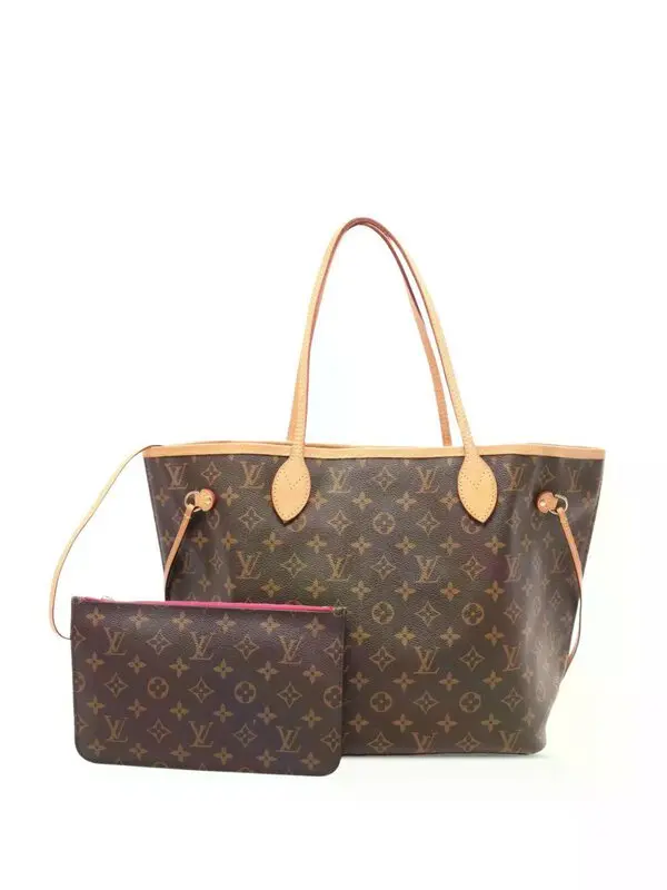 LOUIS VUITTON 2021-2026 Monogram Neverfull Mm Tote Bag