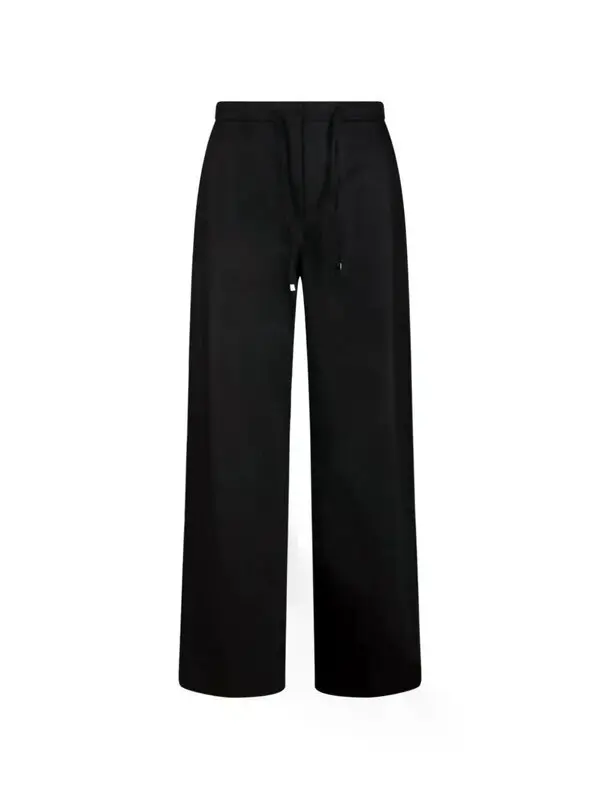 Max Mara Drawstring Wool-flannel Trousers