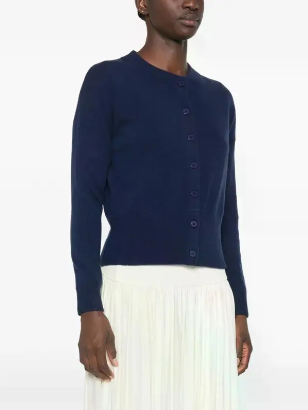 LE PETIT PULLE Button-up Crew-neck Cardigan
