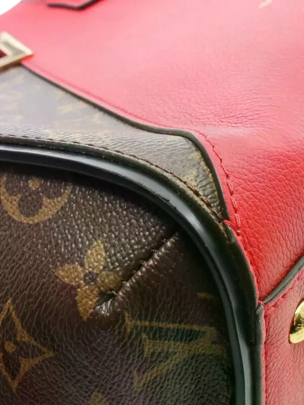LOUIS VUITTON 2015 Monogram Kimono Mm Tote Bag - Brown