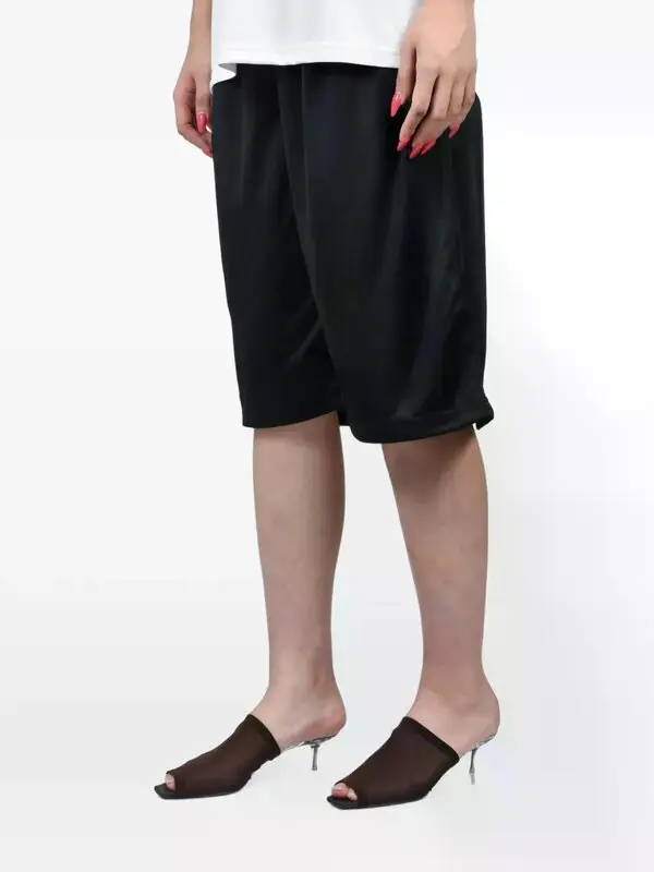 COURREGES Back-panel Jersey Shorts