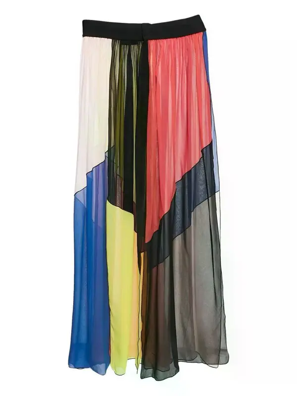 Missoni Panelled Asymmetric Skirt