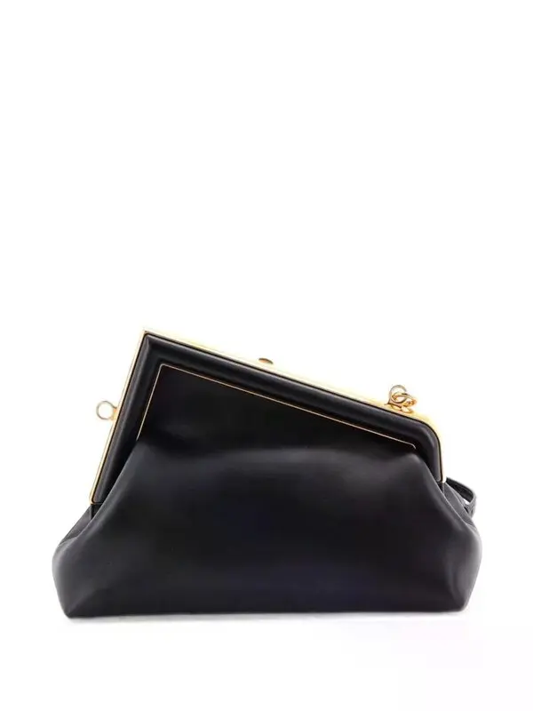 Fendi First Bag Leather Small Clutch Bag