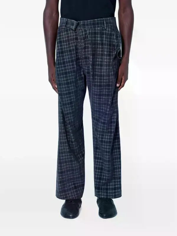 VIVIENNE WESTWOOD Drunken Checked Trousers
