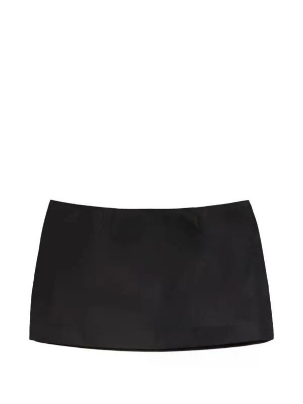 PUMA X Rosé Logo-patch Mini Skirt - Black