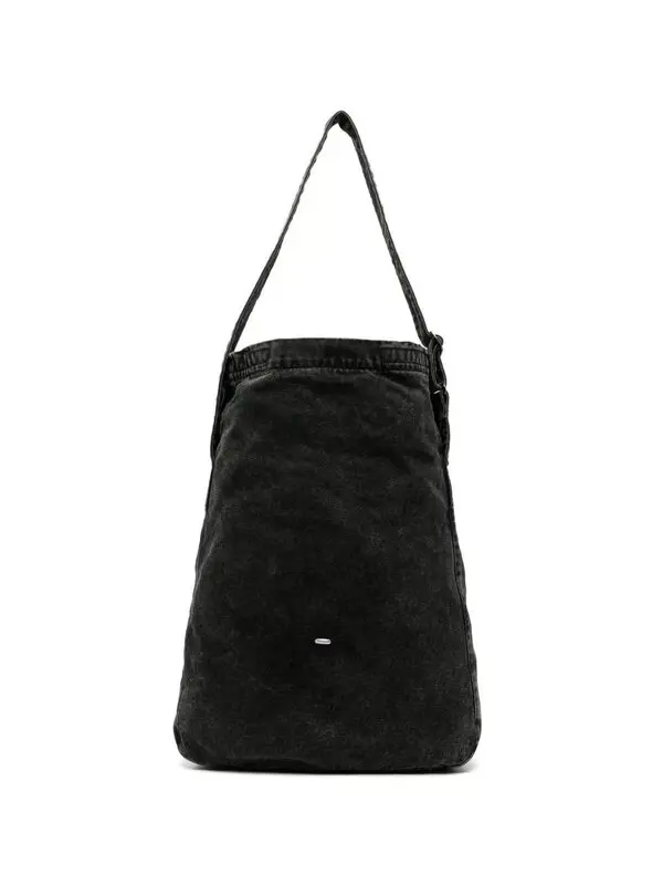 Our Legacy Sling Canvas Messenger Bag - Black