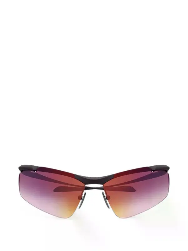 Balenciaga Geometric-frame Sunglasses - Grey