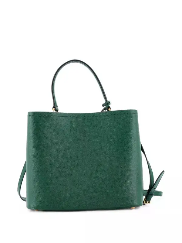 Prada Panier Saffiano Leather Large Bucket Bag