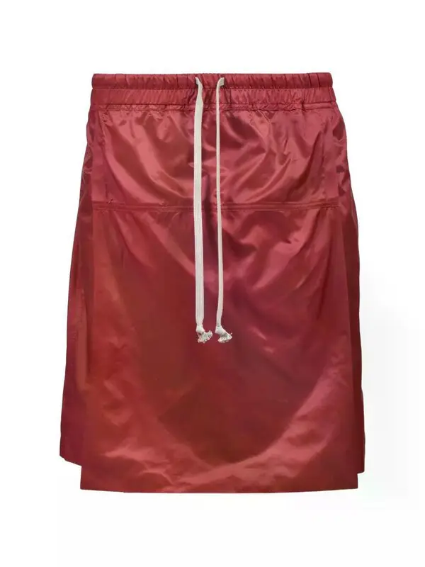 Moncler X Rick Owens Layered Kilt Shorts