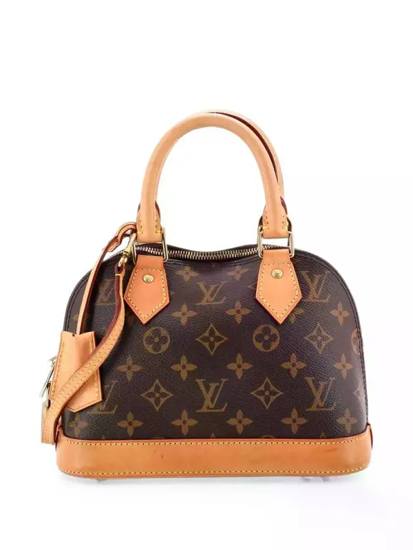 LOUIS VUITTON Alma Handbag Monogram Canvas Bb Crossbody Bag