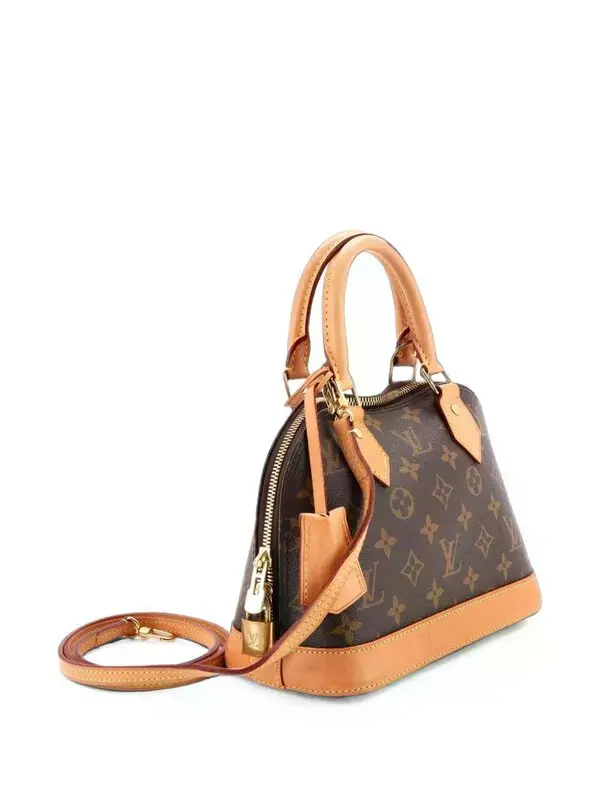 LOUIS VUITTON Alma Handbag Monogram Canvas Bb Crossbody Bag