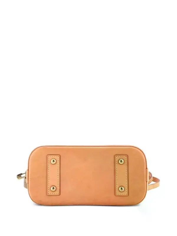 LOUIS VUITTON Alma Monogram Canvas Bb Crossbody Bag