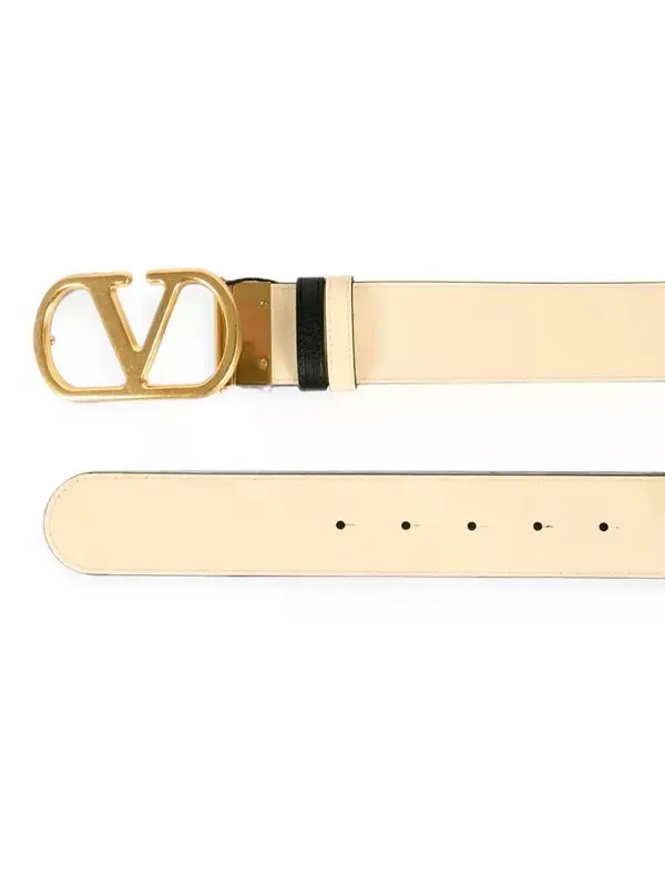 Valentino Garavani Vlogo Signature Belt - Black