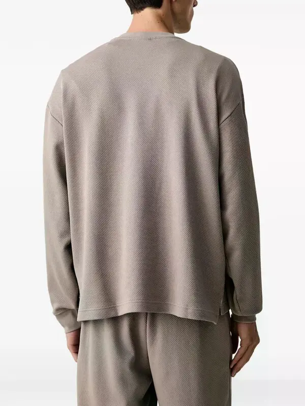 PUMA Logo-embroidered Textured Sweater