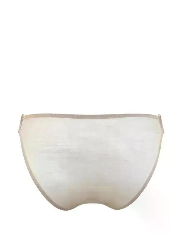 BORDELLE Signature Mesh Adjustable-strap Briefs - Brown