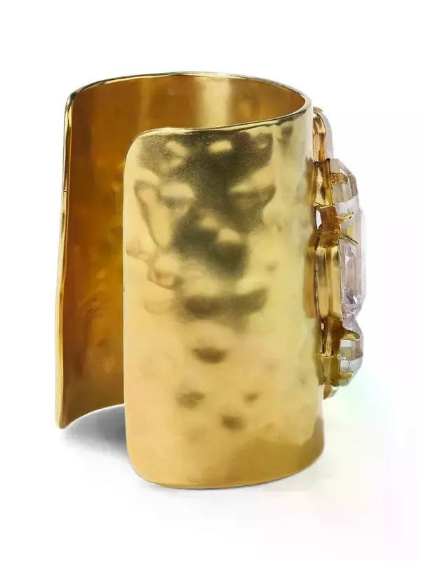 GOOSSENS Stones Rock Crystal Cuff Bracelet