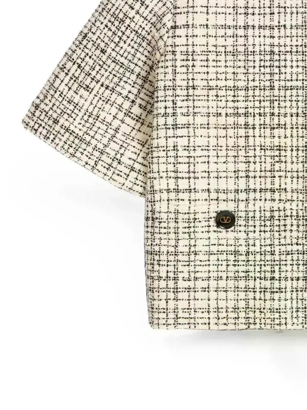 Valentino Garavani Square Tweed Jacket