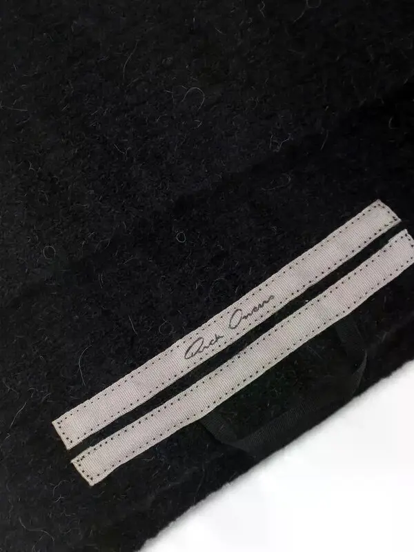 Rick Owens Ribbed-knit Scarf