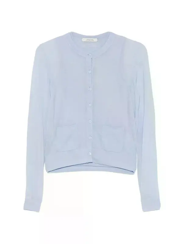 Dorothee Schumacher Sheer Knit Twinset - Blue