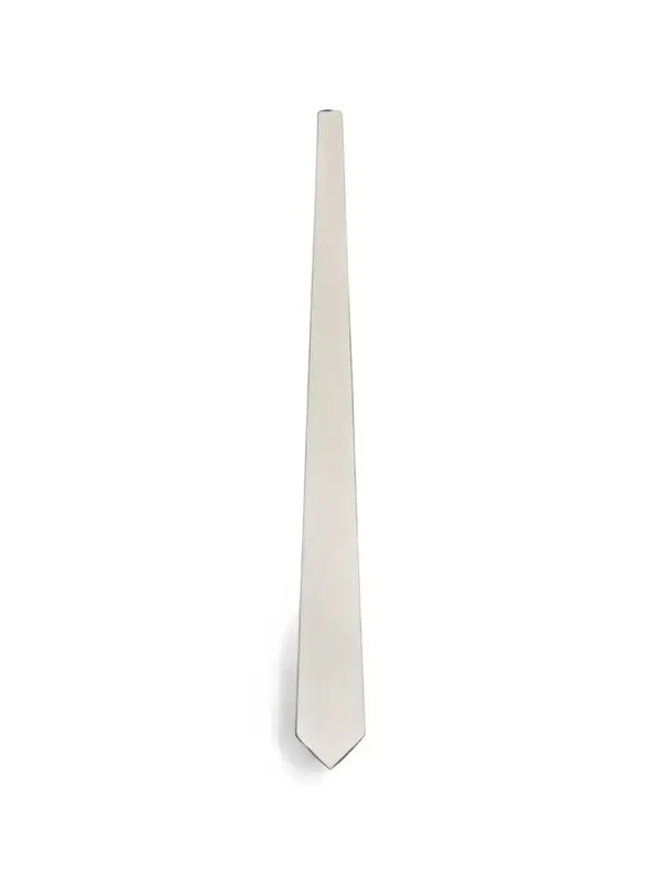 FURSAC Silk Twill Tie - White