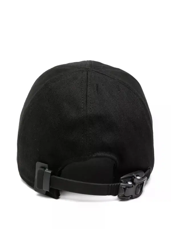 INNERRAUM Distressed Baseball Cap - Black