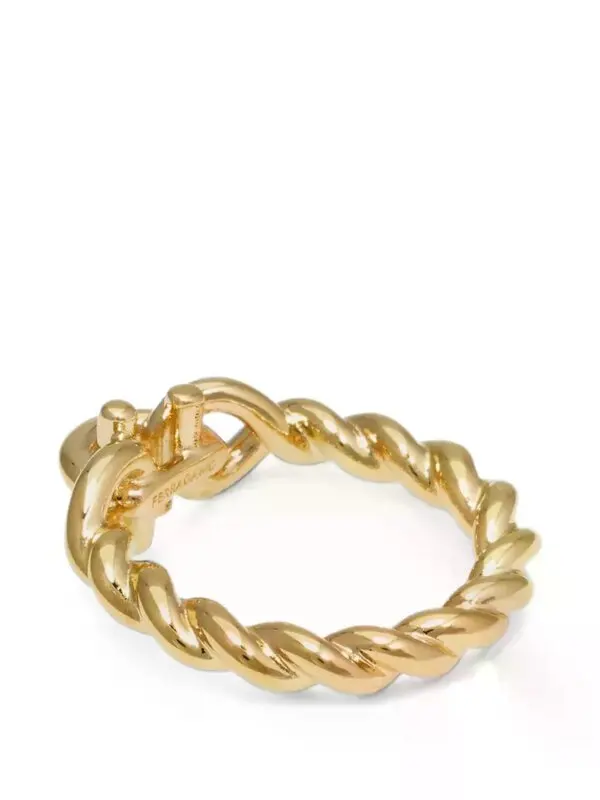 FERRAGAMO Torchon Gancini Ring