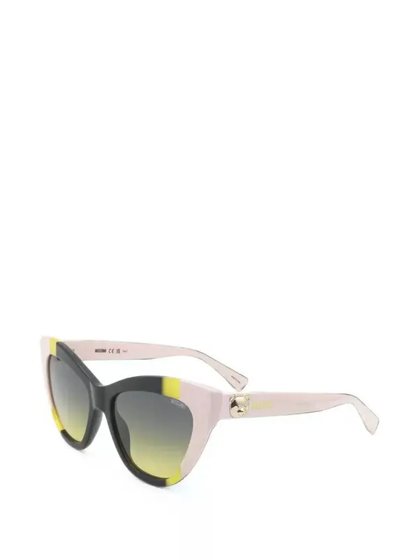 Moschino Teddy Bear Cat-eye Sunglasses - Black