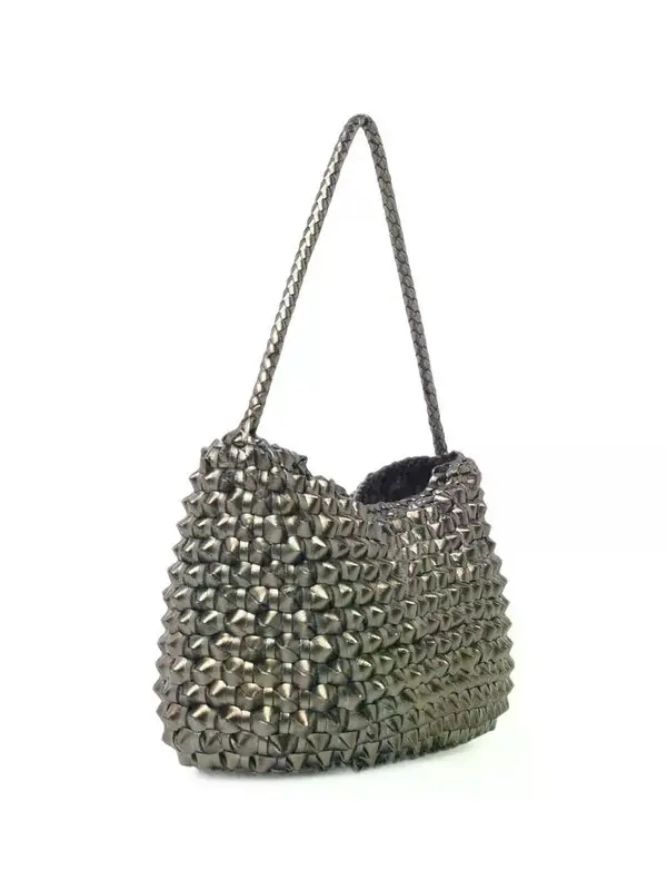 Dragon Diffusion Basil Cactus Woven Shoulder Bag
