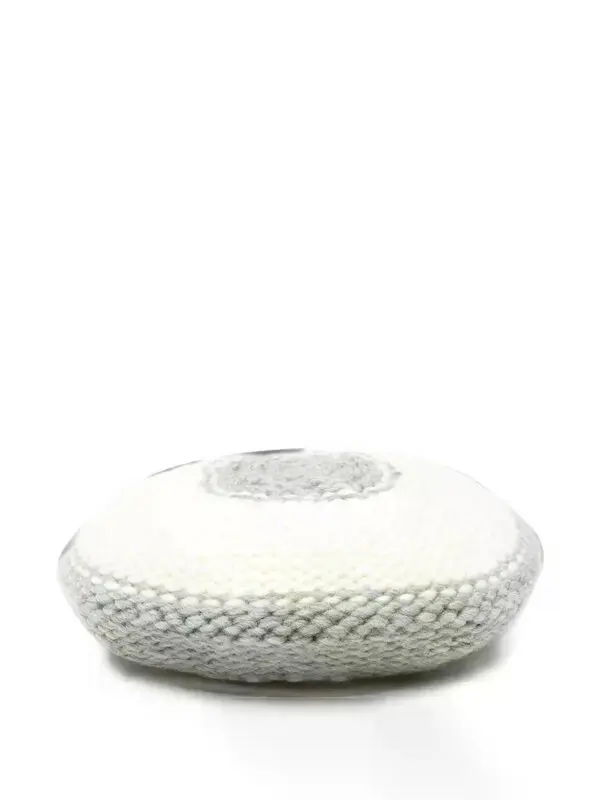 Stine Goya Chunky-knit Beret - Grey