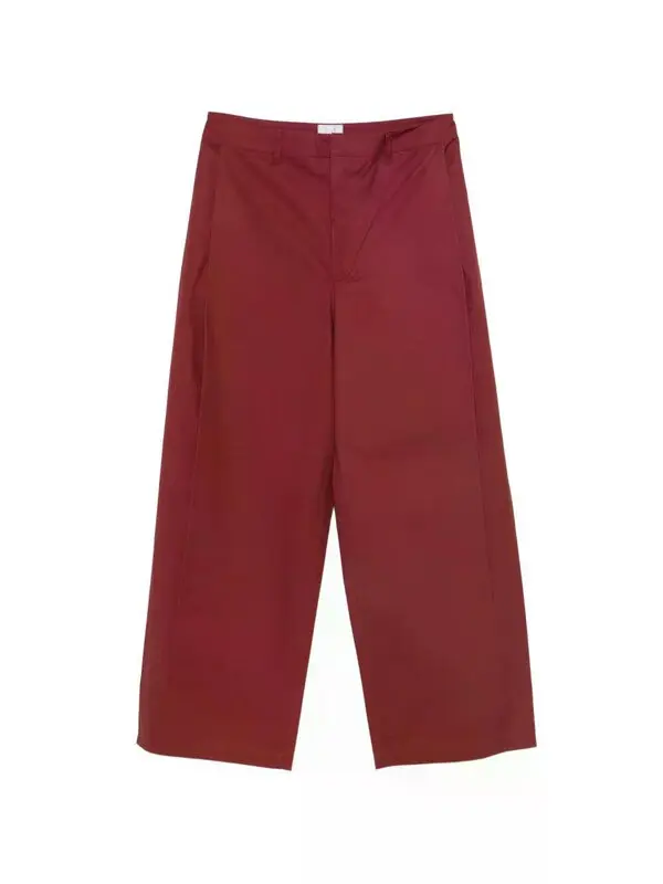 ARTE ANTWERP Wide-leg Trousers - Red