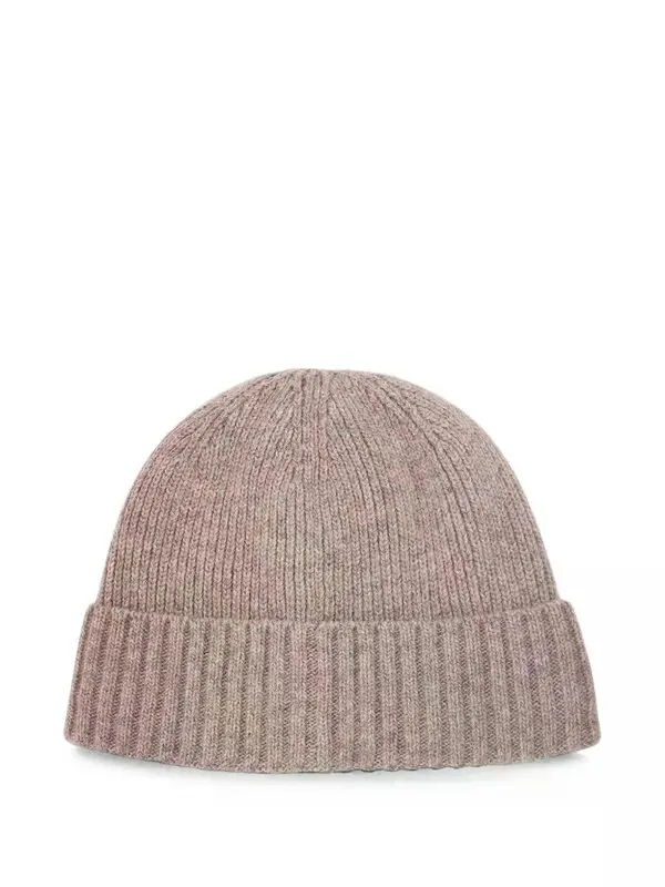 Barbour Carlton Ribbed-knit Beanie Hat