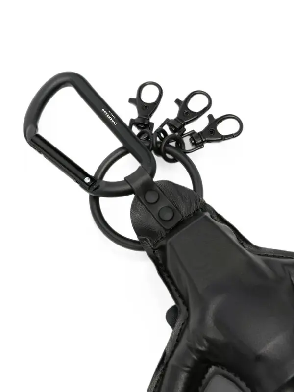 INNERRAUM Leather-padded Keychain