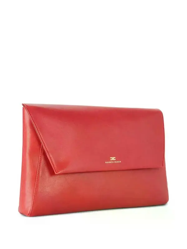 Elisabetta Franchi Leather Clutch Bag