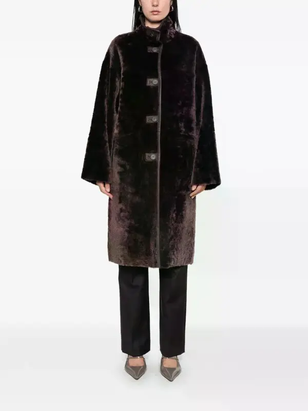 JOSEPH Reversible Shearling Coat