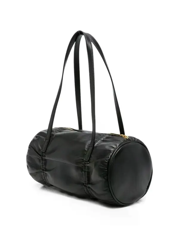 Moschino Ruched Heart-plaque Tote Bag