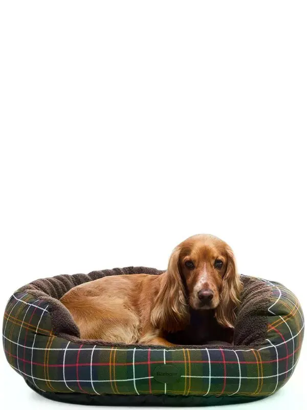 Barbour Tartan Dog Bed