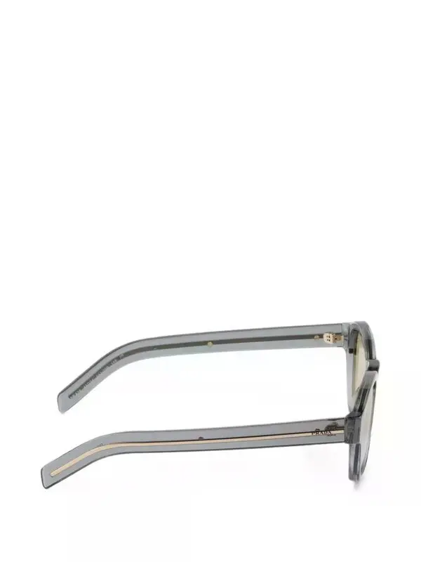 Prada Sunglasses With The Iconic Metal Plaque