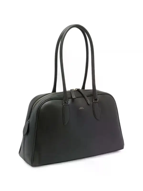 A.p.c. Paloma Leather Shoulder Bag - Black