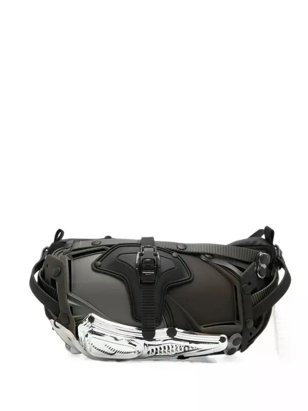 INNERRAUM Sculptural-shell Carabiner Belt Bag