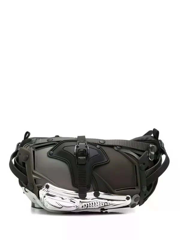 INNERRAUM Sculptural Carabiner Belt Bag - Black