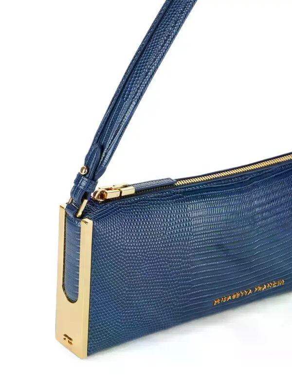 Elisabetta Franchi Over-the-shoulder Bag With Lizard Print