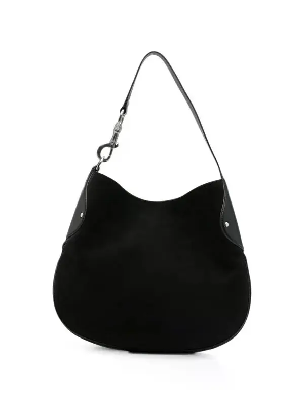 Mulberry Suede Leather Tote Bag - Black