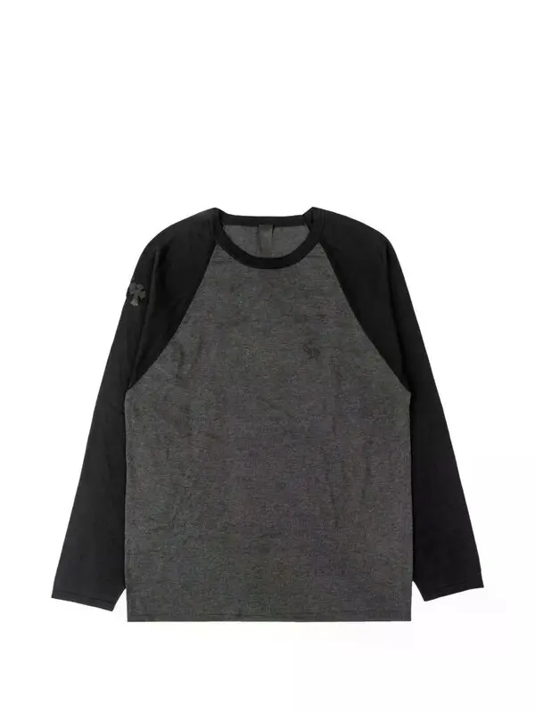 Chrome Hearts Logo-embroidered Patch T-shirt - Grey
