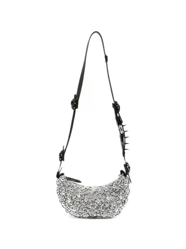 INNERRAUM Beaded Spike-detail Shoulder Bag