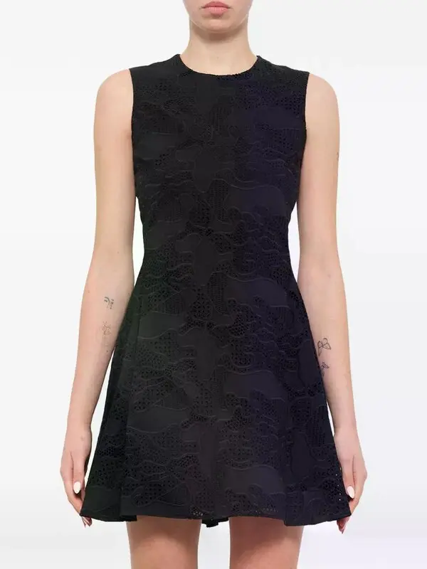 Neil Barrett A-line Sleeveless Mini Dress