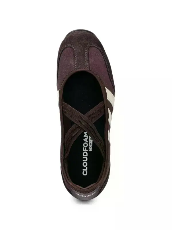 Adidas Barreda Mary-jane Cross-strap Ballet Flats