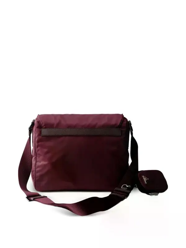 Prada Re-nylon Shoulder Bag - Red