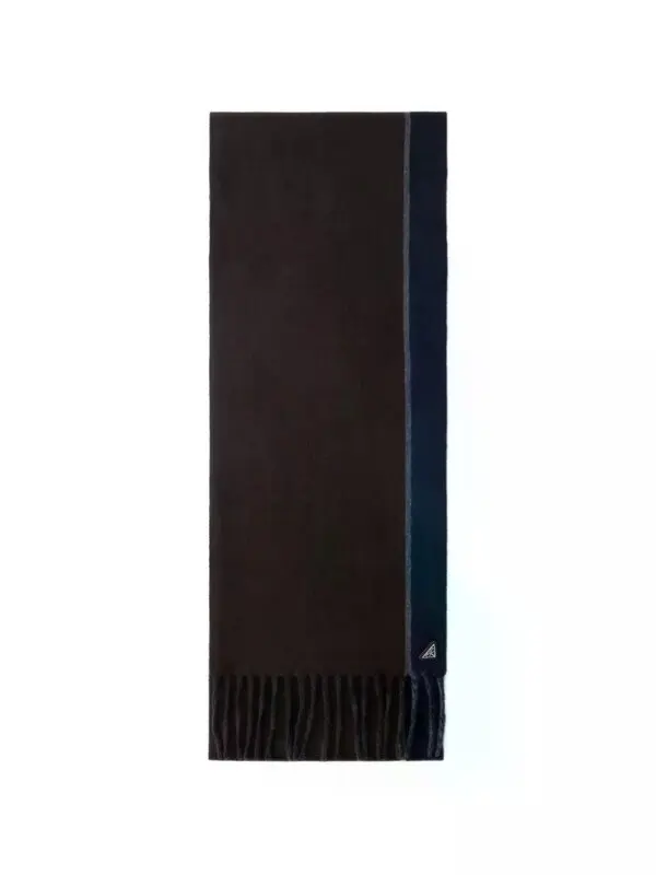 Prada Cashmere And Wool Scarf - Brown