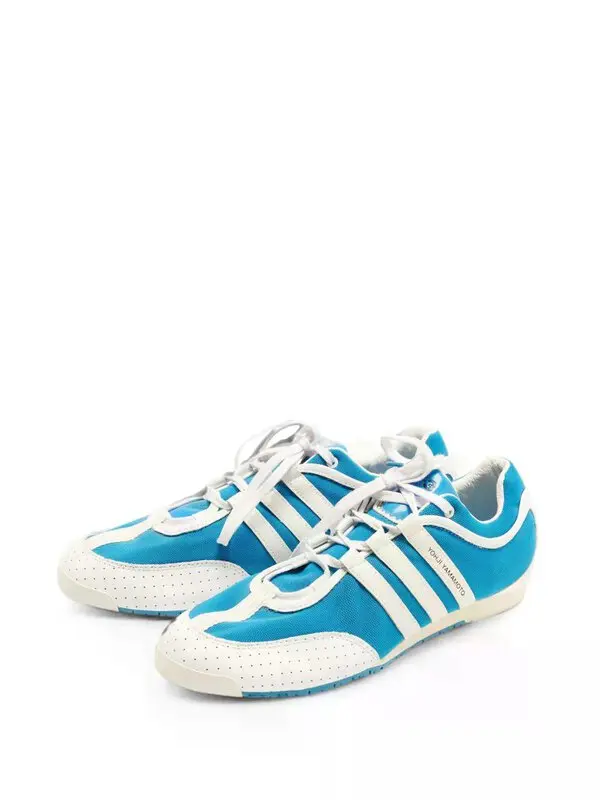 Y3 X Adidas Boxing Mesh Leather Sneakers