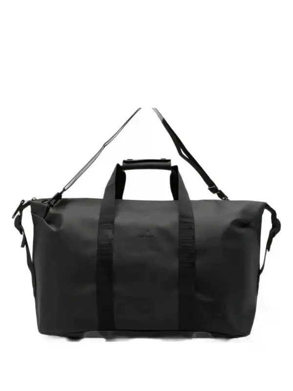 Rains Hilo Logo-embossed Weekend Bag - Black